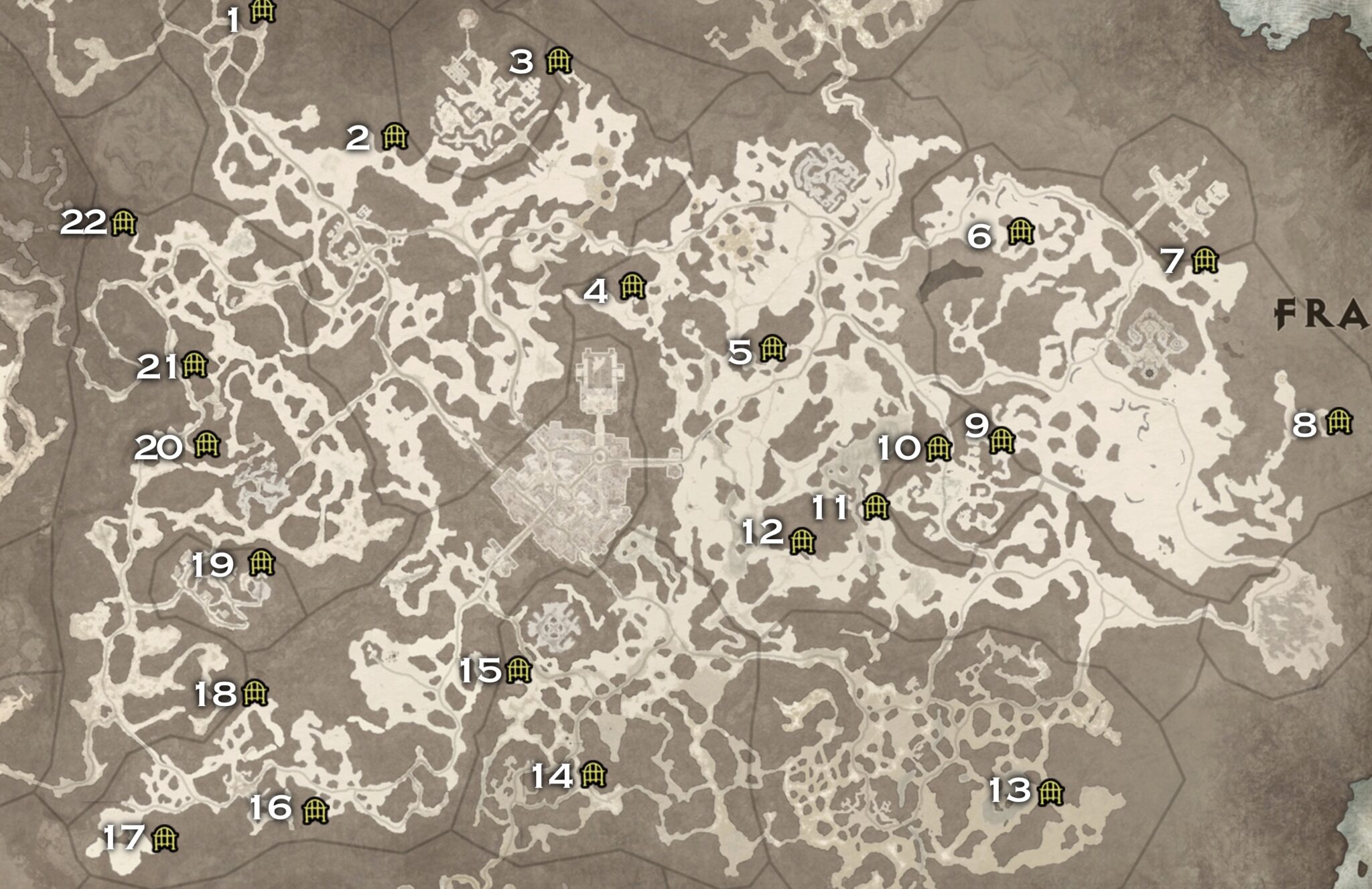 Diablo IV – Guide de zone « Les pics Brisés » : 100% de renommée ...